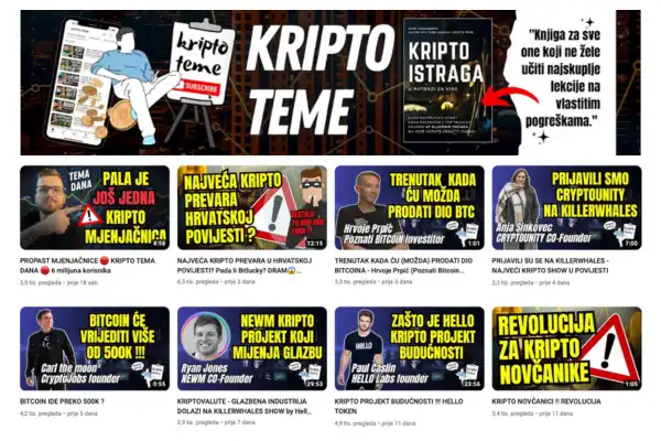 Kripto Teme - Kriptovalute na jednom mjestu